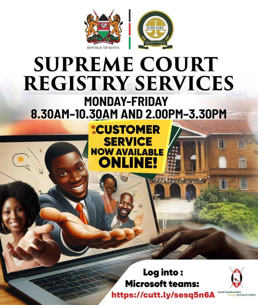 Virtual Registry – Supreme Court of Kenya